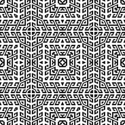 Greek spiral seamless pattern Royalty Free Vector Image
