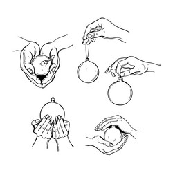 Hands Holding Ball Vector Images (over 4,700)