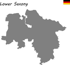 Kelheim grey county map bavaria germany Royalty Free Vector