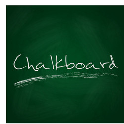 Empty Retro Black Chalkboard Background Eps10 Vector Image