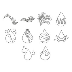 Hot apps icon set Royalty Free Vector Image - VectorStock