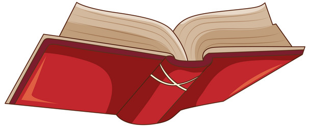 Set of open books cartoon Royalty Free Vector Image