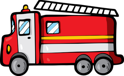 Fire truck Royalty Free Vector Image - VectorStock