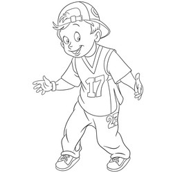 Rapper Musician Cartoon Vector Images (75)