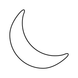 Half Moon Coloring Pages