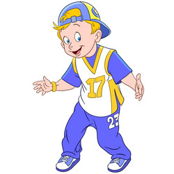 Rapper Musician Cartoon Vector Images (75)