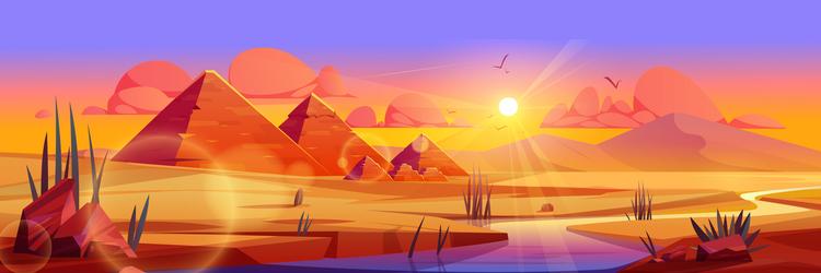 Egypt Landscape Vector Images (over 4,600)