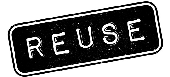 Reuse rubber stamp Royalty Free Vector Image - VectorStock