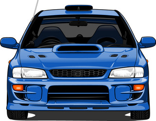 Subaru Wrx Vector