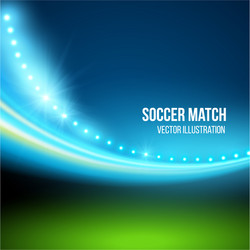 Soccer match Royalty Free Vector Image - VectorStock