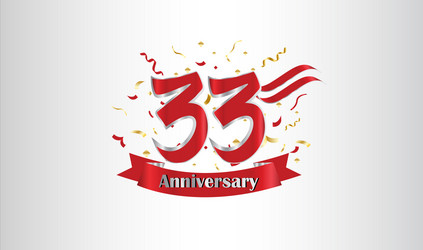33rd Anniversary Vector Images (85)