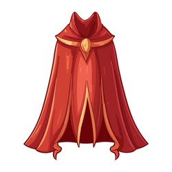 Red cloak set Royalty Free Vector Image - VectorStock
