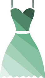 Purple dress Royalty Free Vector Image - VectorStock