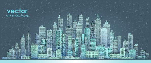 Comic Skyline Silhouette Vector Images (over 510)