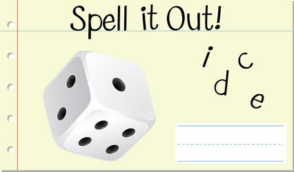 Alphabet Dice a Vector Images (over 190)
