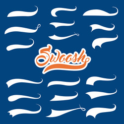 Baseball Swoosh Font Vector Images (over 220)