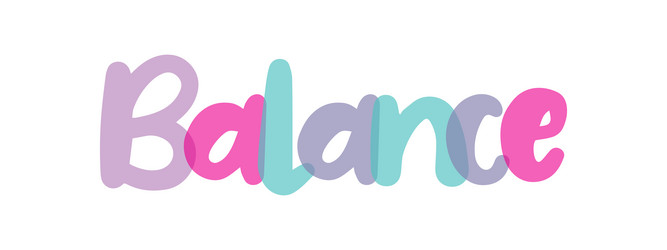 Balance Word Art Vector Images (over 750)