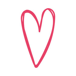 Love lettering sketch pencil drawing romantic Vector Image