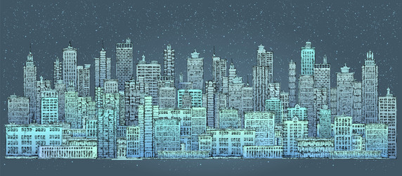 Comic Skyline Silhouette Vector Images (over 510)