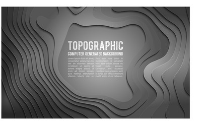 Colorful paper cutout cut banner concept Vector Image