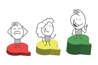 Stickman Speaking Vector Images (over 160)