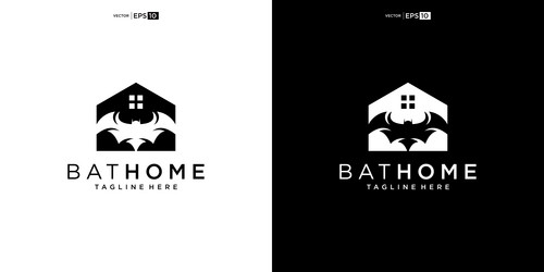 Baboon monkey home logo design Royalty Free Vector Image