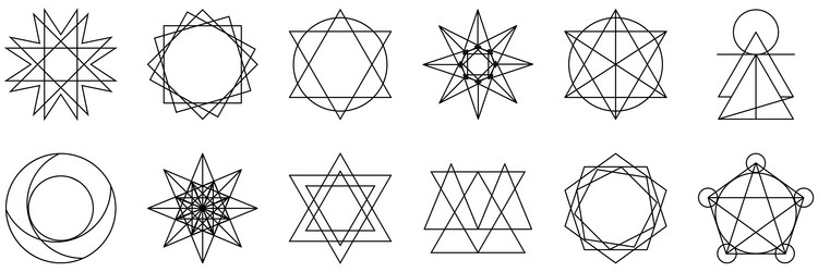 Sacred Geometry Vector Images (over 19,000)