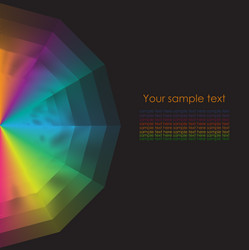 Color wheel background Royalty Free Vector Image