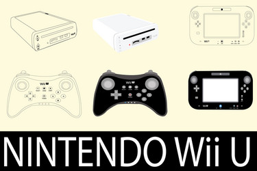 Nintendo wii Royalty Free Vector Image - VectorStock