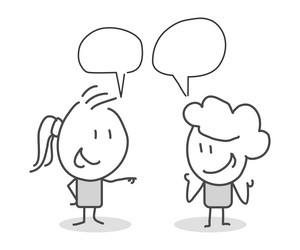 Stickman Speaking Vector Images (over 160)