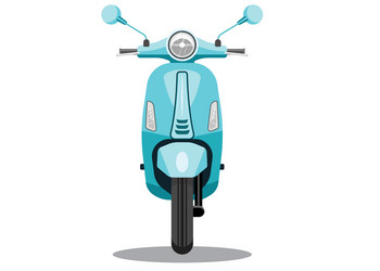 Scooter Front View Vector Images (over 1,200)