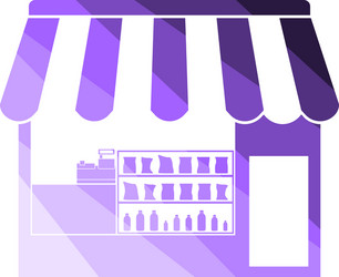 Tent shop icon Royalty Free Vector Image - VectorStock