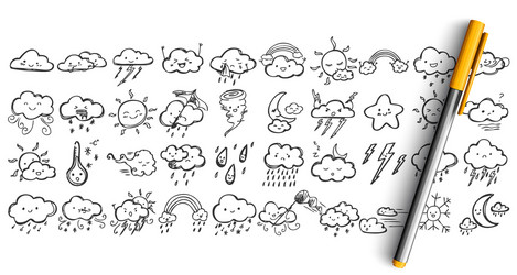 Weather Drawing Vector Images (over 53,000)