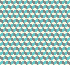 Seamless isometric pattern Royalty Free Vector Image