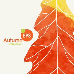 Magic autumn background Royalty Free Vector Image