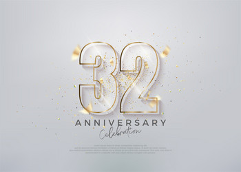 Number 32 Vector Images (over 1,100)