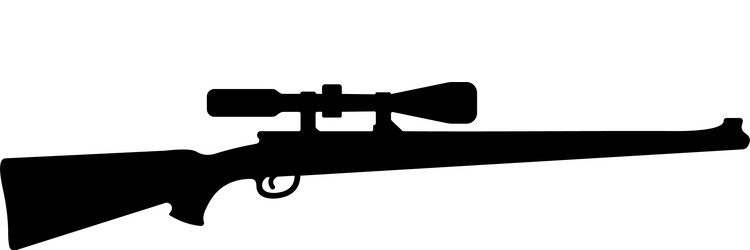 Drawing Of Rifle Guns