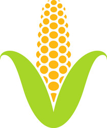 Corn logo Royalty Free Vector Image - VectorStock