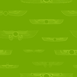 Ancient egyptian symbol winged sun Royalty Free Vector Image