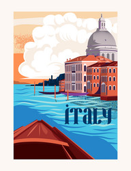 Travel destination poster Royalty Free Vector Image