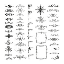 Filigree Underline Vector Images (over 300)