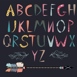 Font Aztec Typeface Vector Images (71)