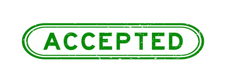 Grunge green authorized word rubber seal stamp Vector Image