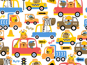 Giraffe on the Bus Vector Images (over 100)