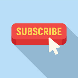 Fast subscribe icon flat sound interface Vector Image