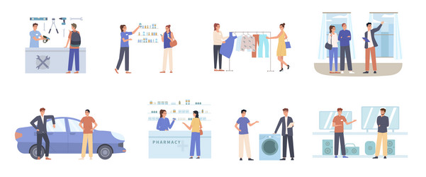 Shop Assistant Vector Images (over 15,000)