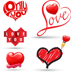 Beauty love design Royalty Free Vector Image - VectorStock