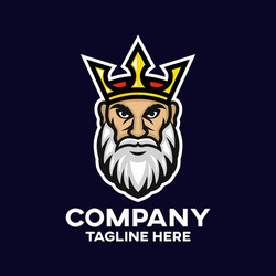 Modern wizard logo Royalty Free Vector Image - VectorStock