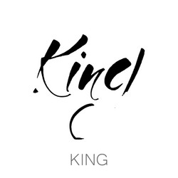Prince lettering phrase with crown on white Vector Image