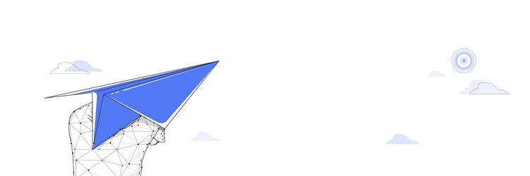 Paper Airplane Man Vector Images (over 1,100)
